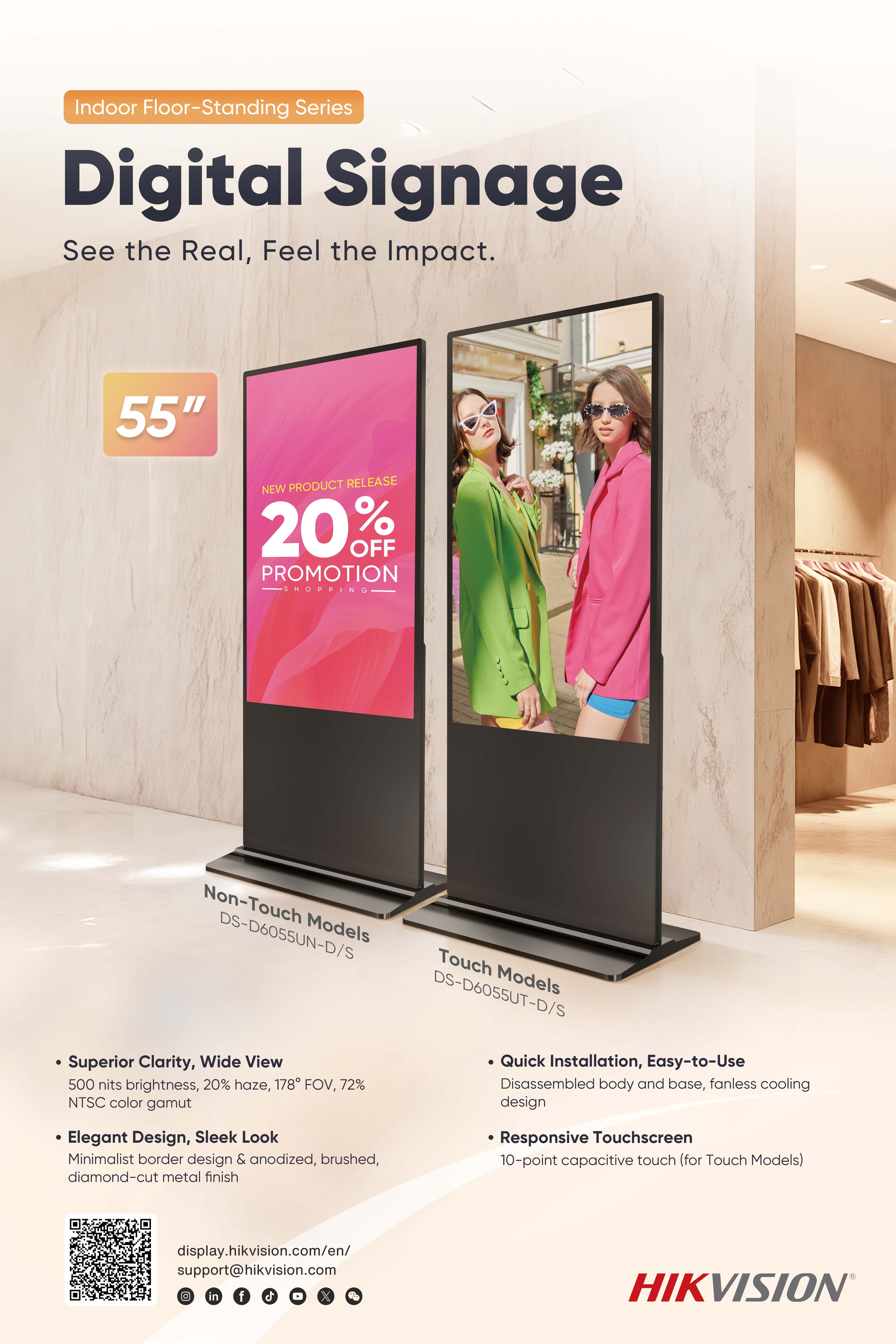 Marketing Material - Download - Hikvision Commercial Display