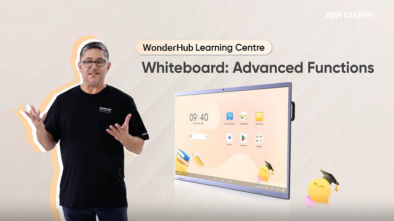 Whiteboard Basic Functions - WonderHub Learning Center - Hikvision ...