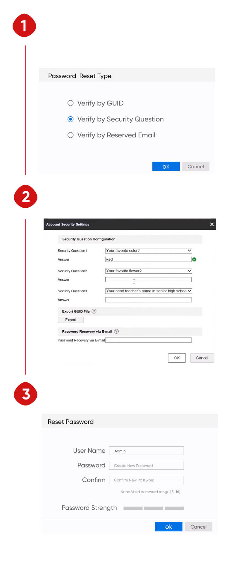 How to reset password - FAQs - Hikvision Commercial Display