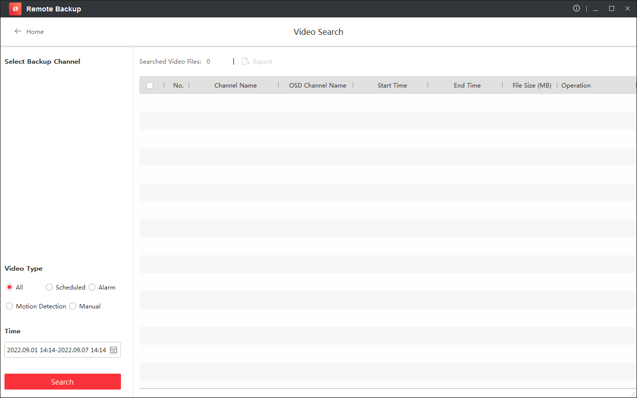 Remote Backup - HiTools - Hikvision Commercial Display
